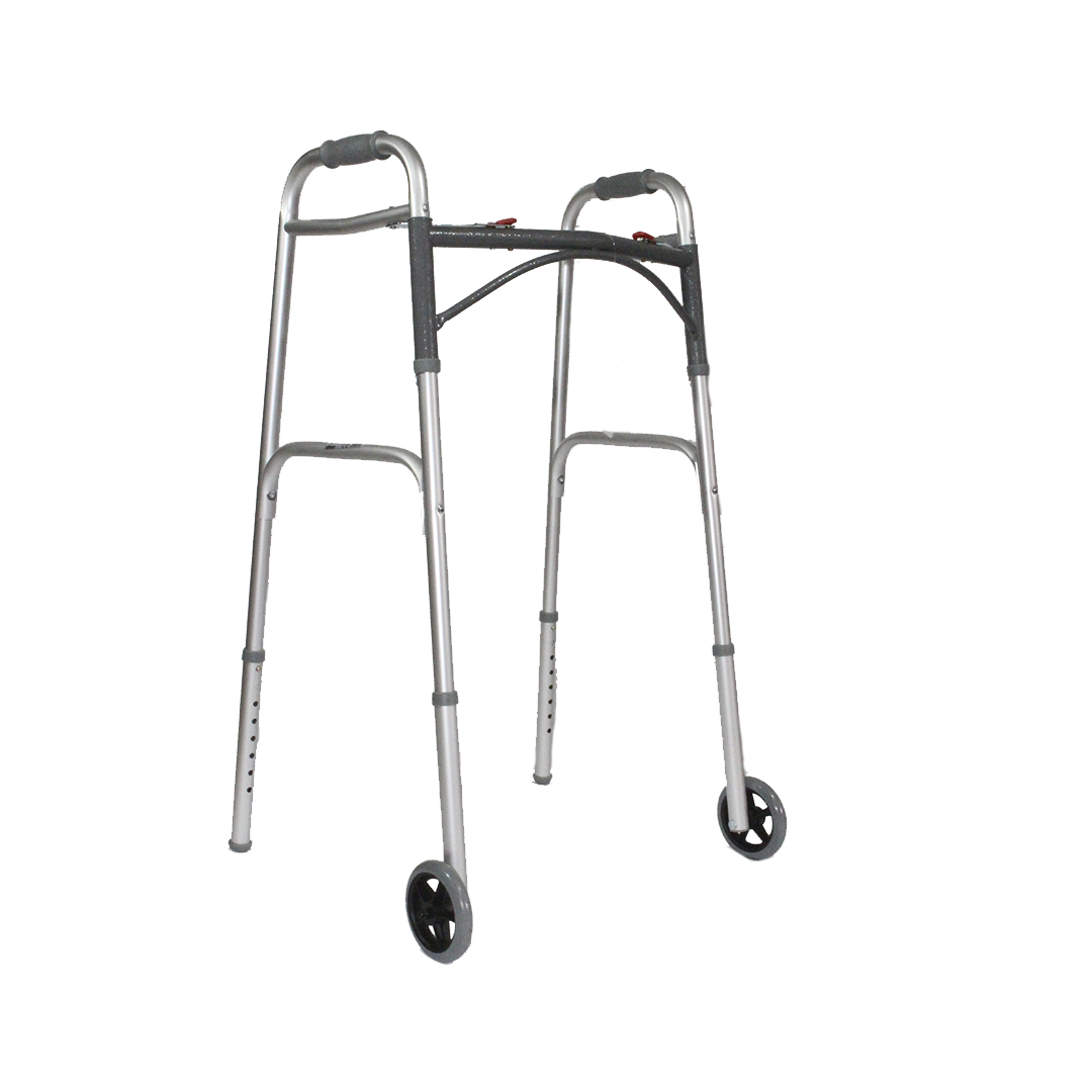 ANDADERA DRIVE PLEGABLE CON RUEDAS – Hospimed
