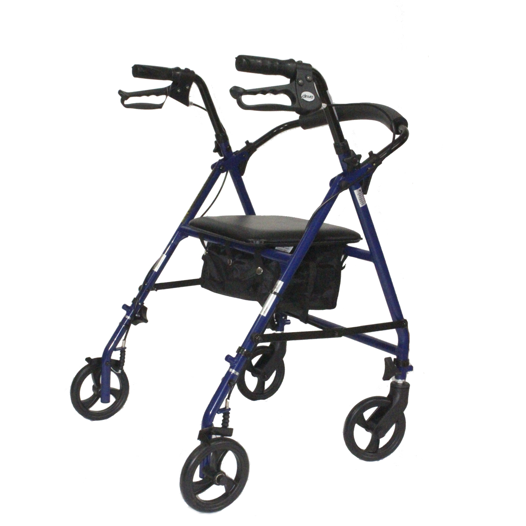 ANDADERA DRIVE ROJO ROLLATOR 6″ – Hospimed