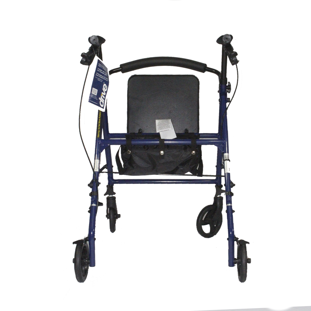 ANDADERA DRIVE ROJO ROLLATOR 6″ – Hospimed